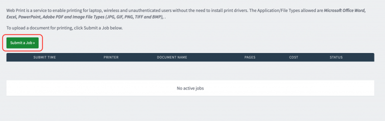 Printing | Information Technology Services