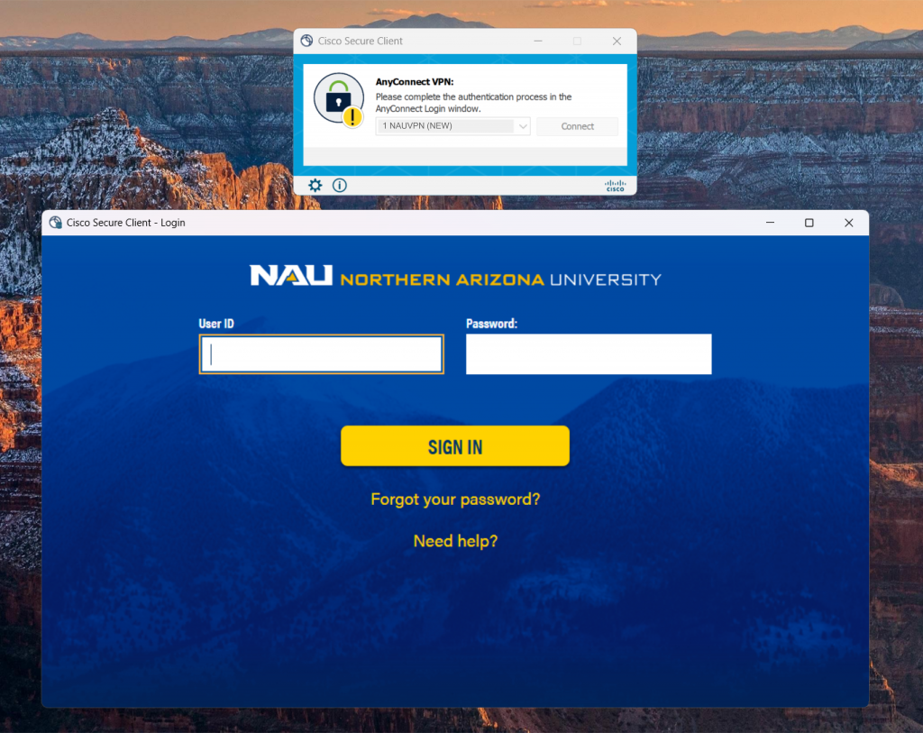 Updates to NAU’s VPN Authentication | Information Technology Services