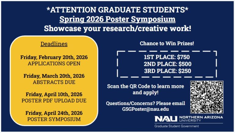 Poster Symposium - NAU Office of Graduate and Professional Studies