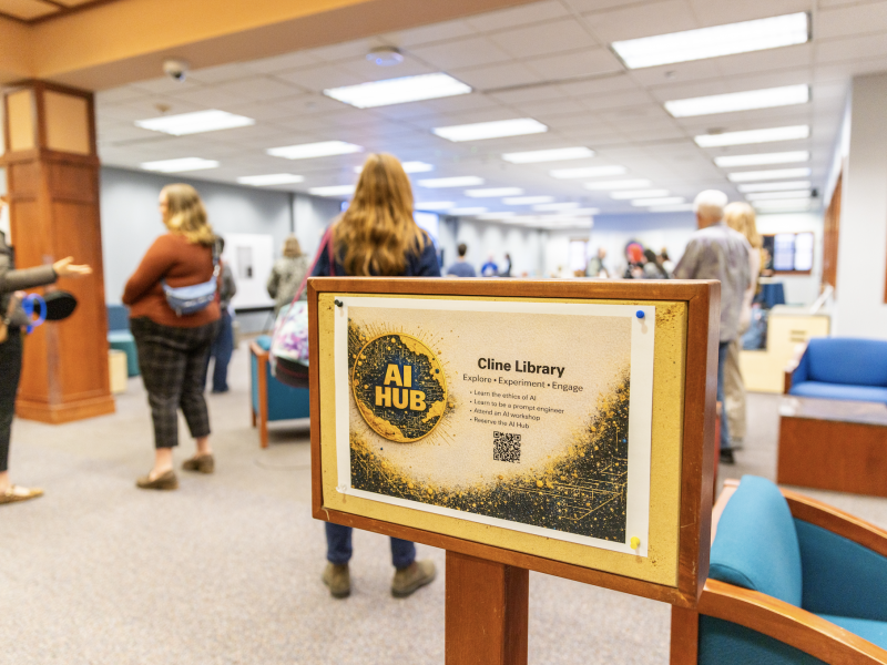 AI Hub at Cline Library | Cline Library